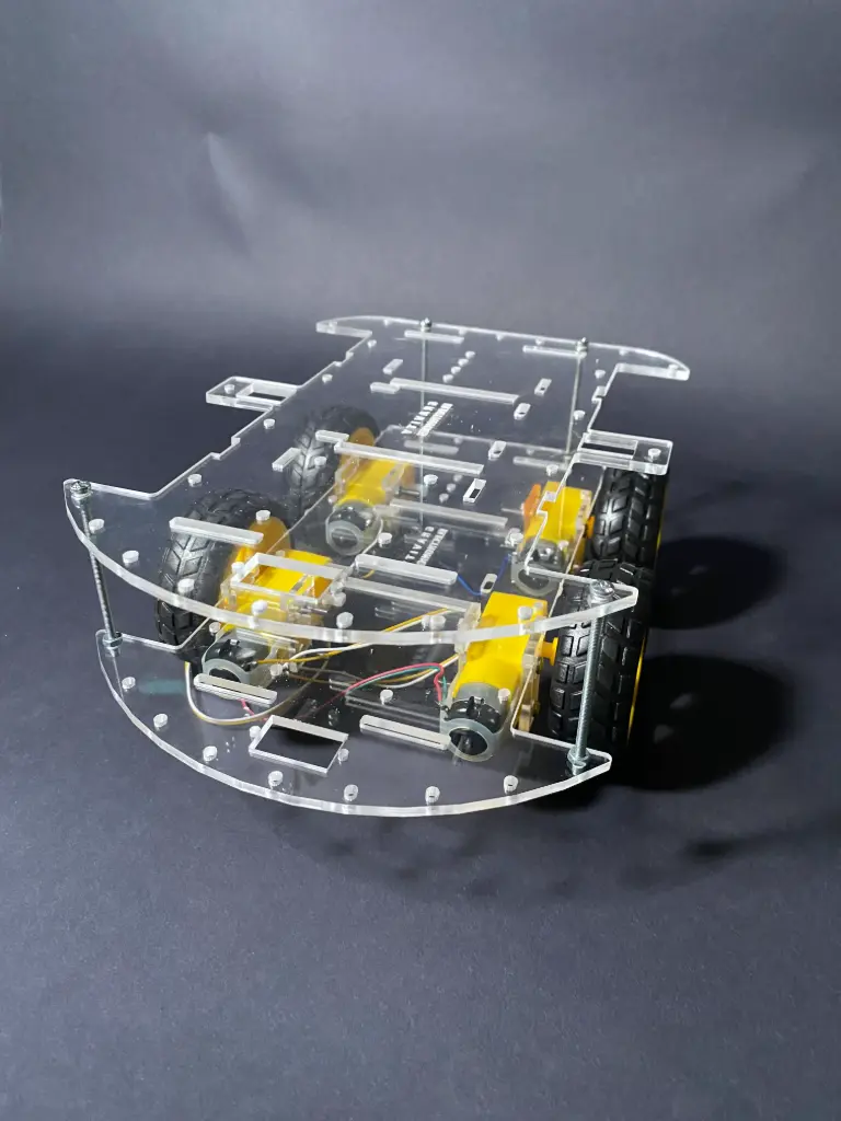 4WD RC Smart Robot Car Kit gravity electronics edition | Gravity for ...